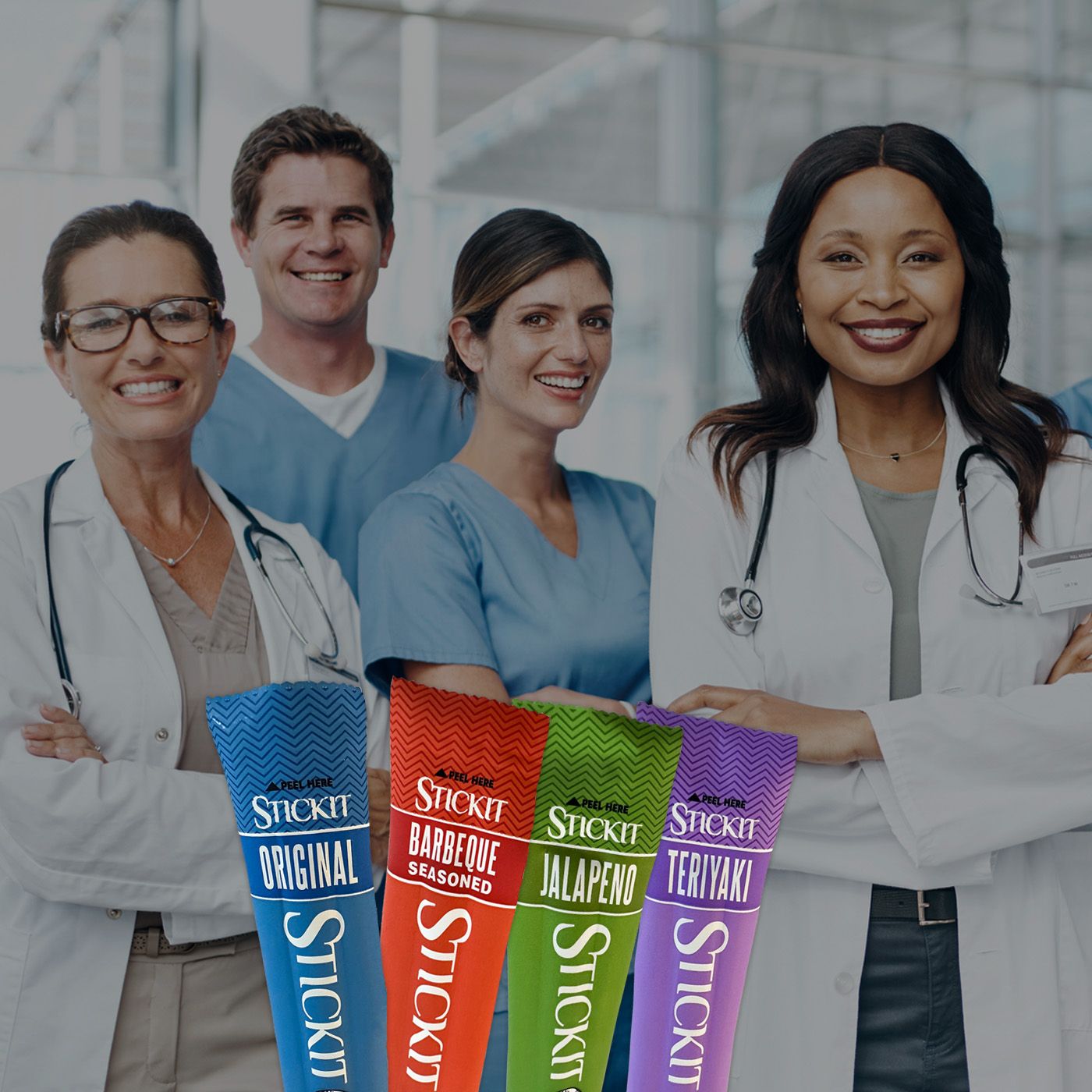 High Protein Beef Sticks | On-the-Go Healthy Snacks – StickIt Snacks