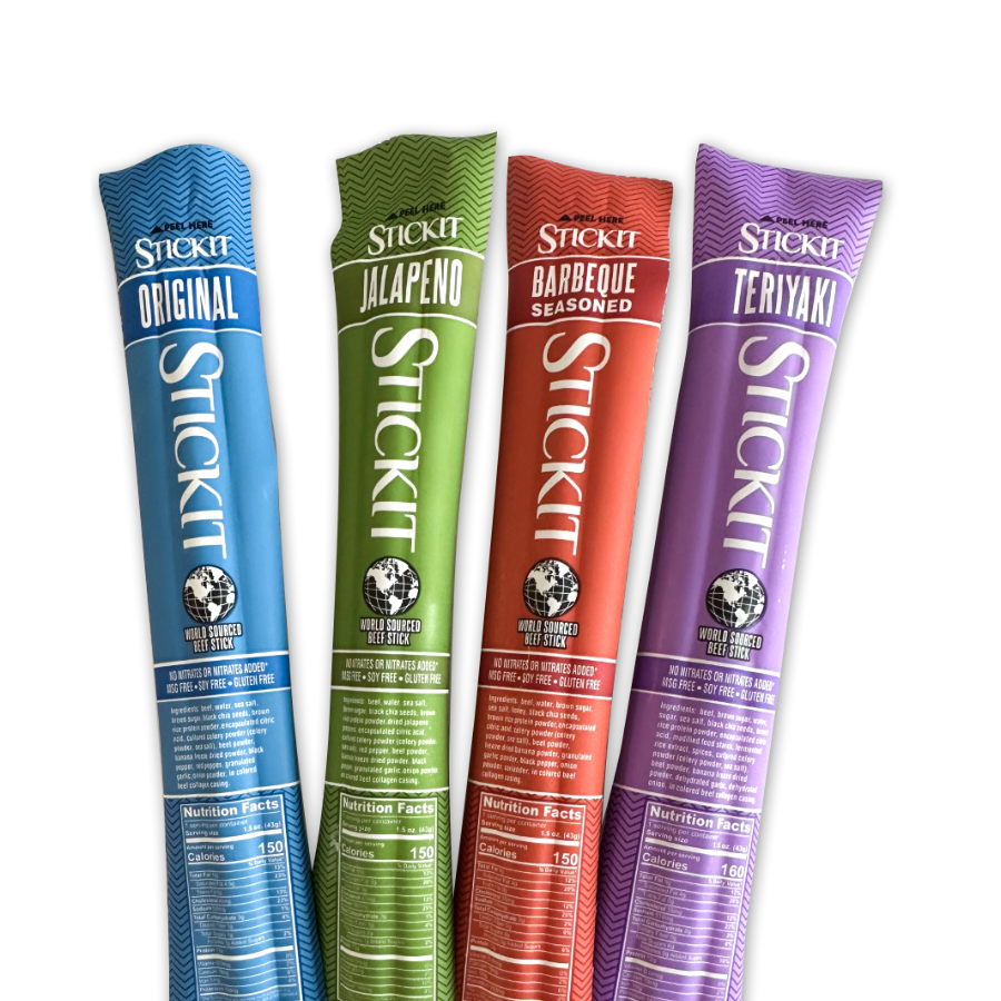 100 Variety (20 of each) – StickIt Snacks